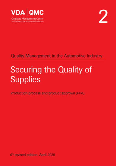 Formation VDA 2 - Qualification produit-process de production (PPA)